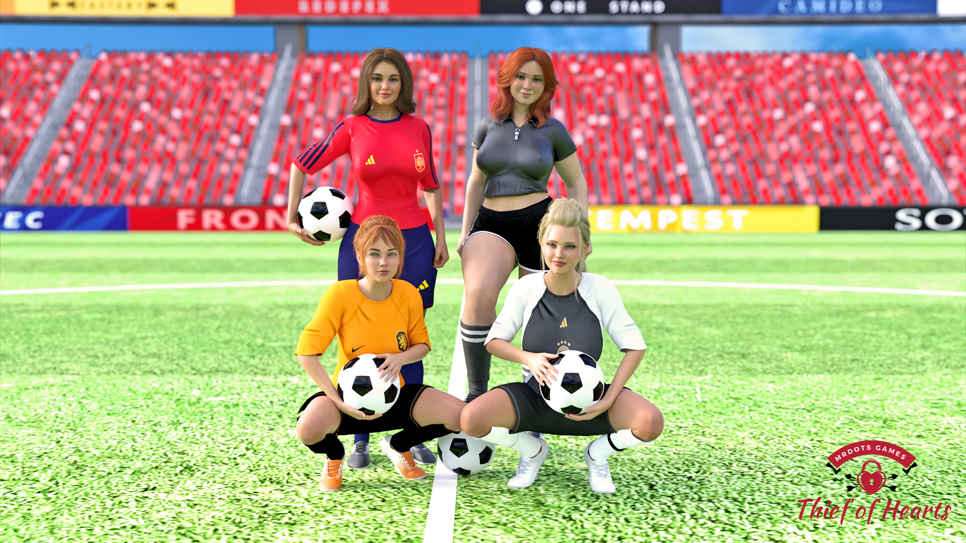 Thief of Hearts Special Renders – Euro 2024 – MrDots Games